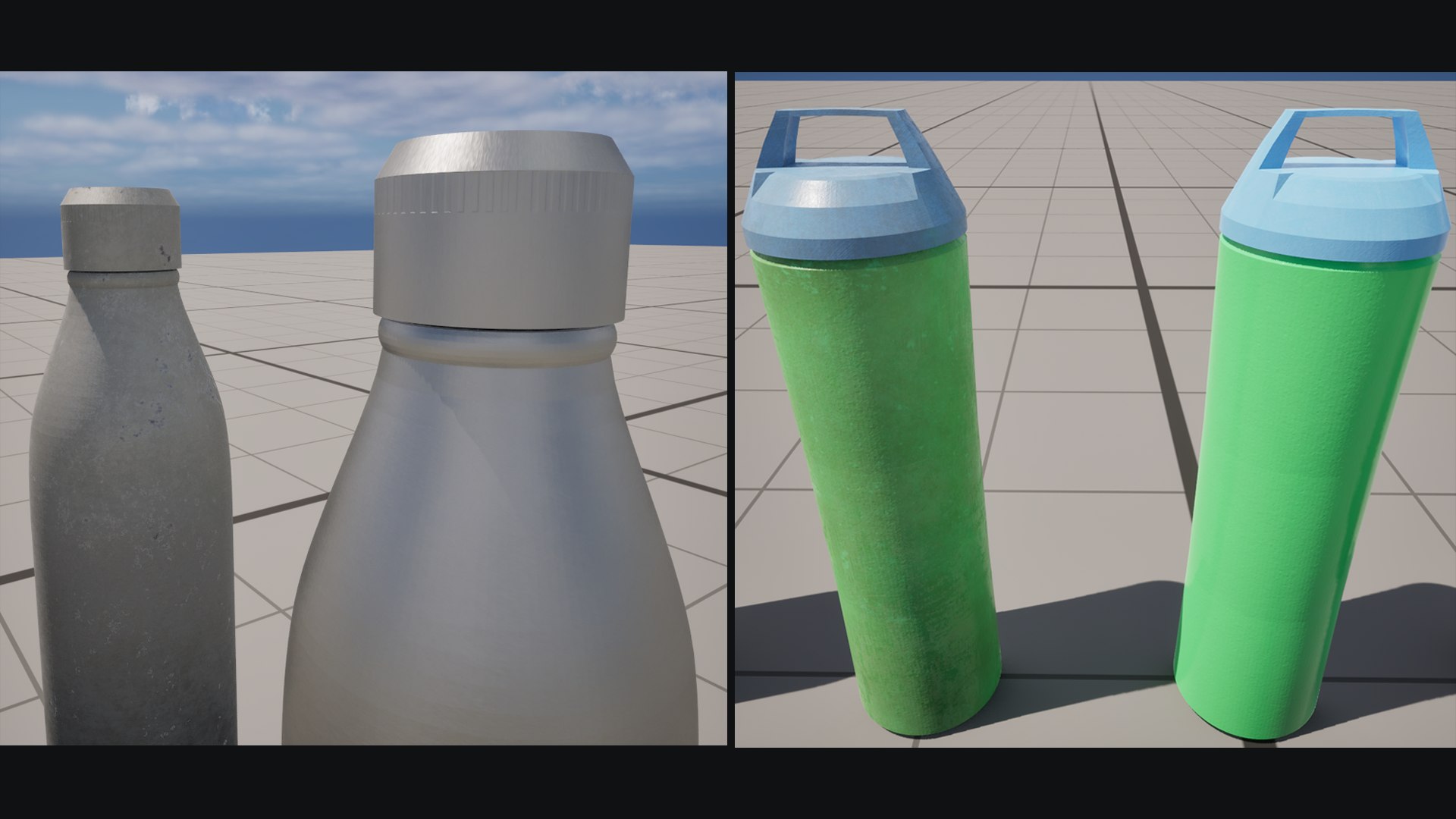 Free 3D Model Bottles New Used Insulated - TurboSquid 2296929