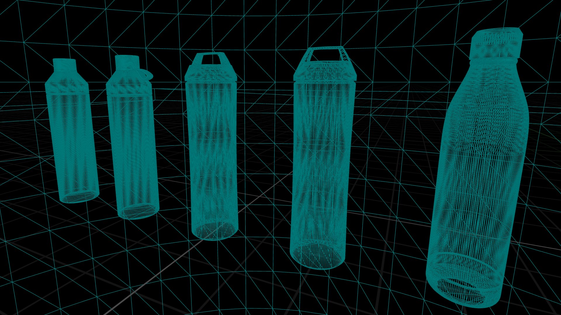 Free 3D Model Bottles New Used Insulated - TurboSquid 2296929