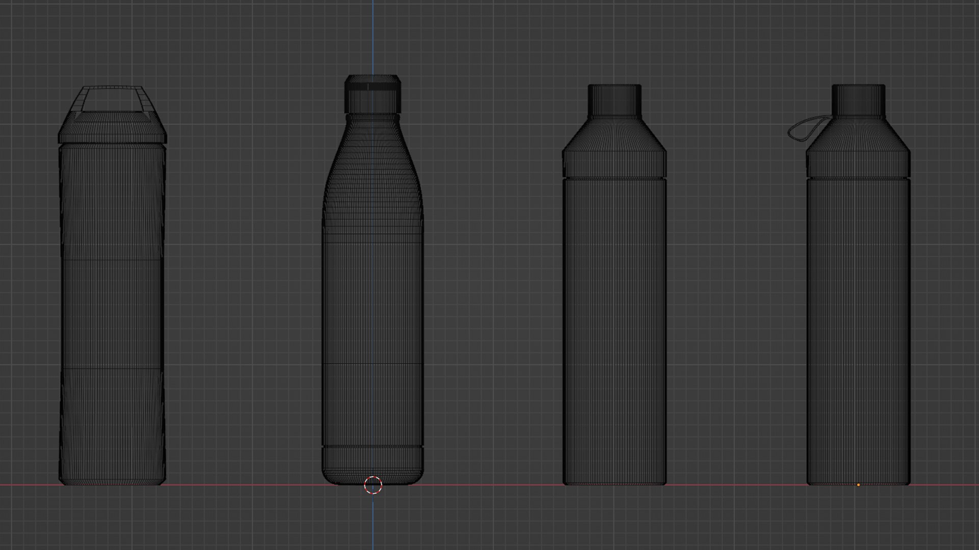 Free 3D Model Bottles New Used Insulated - TurboSquid 2296929