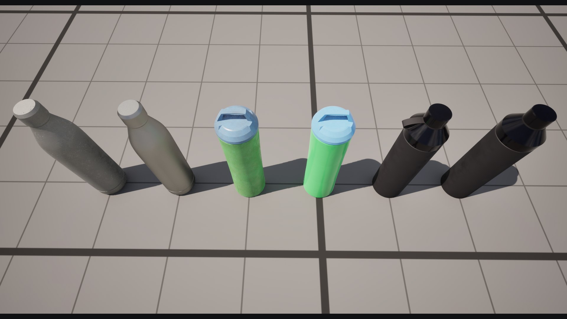 Free 3D Model Bottles New Used Insulated - TurboSquid 2296929