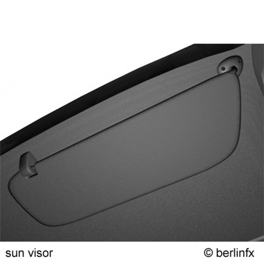 3d Sun Visor Model