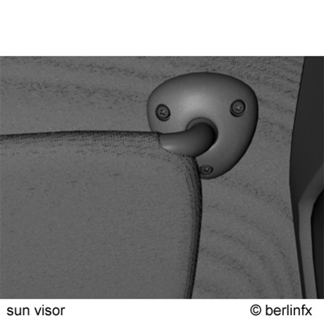 3d Sun Visor Model