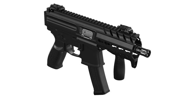 modelo 3d Mini subfusil - TurboSquid 2151216