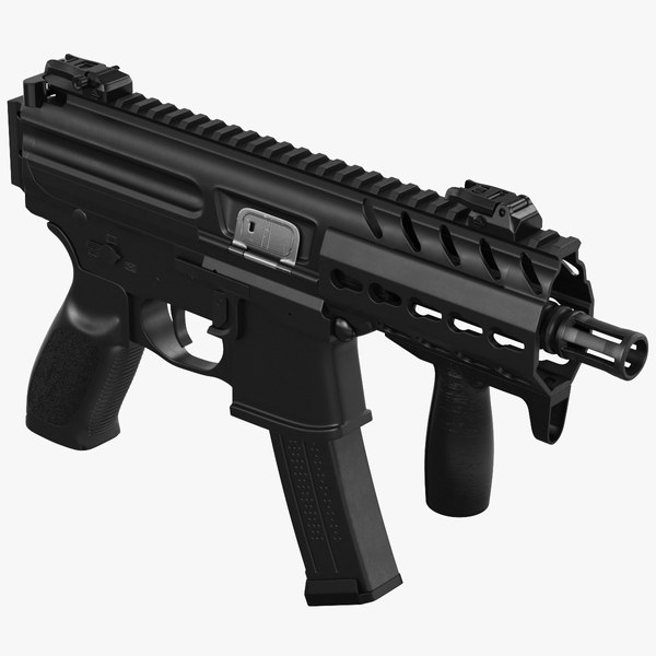 modelo 3d Mini subfusil - TurboSquid 2151216