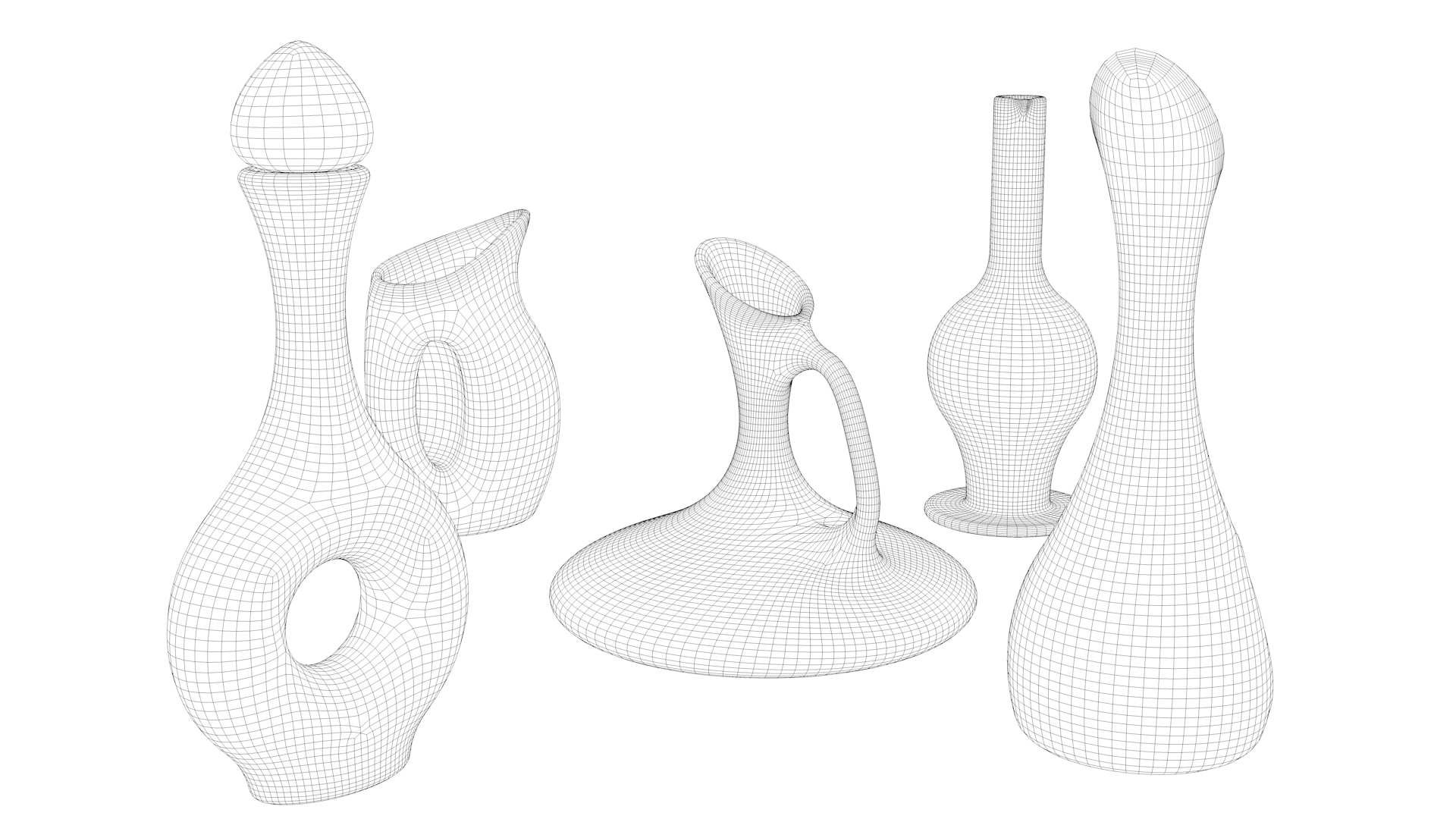 3D Water pitcher model - TurboSquid 1773386
