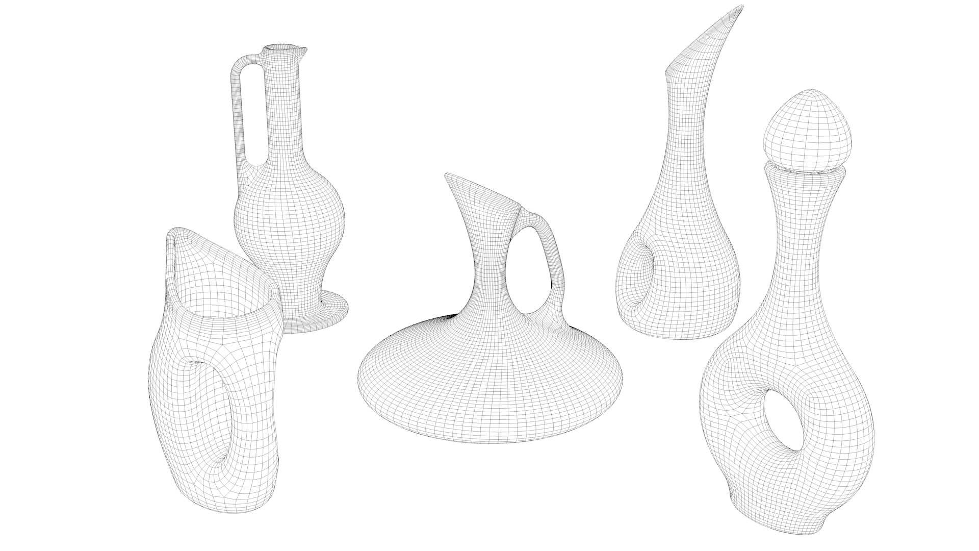 3D Water pitcher model - TurboSquid 1773386
