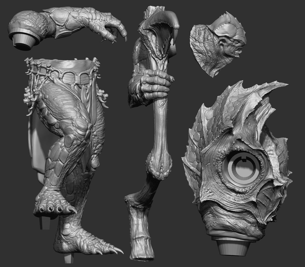 3D Turtle Barbarian 3D Print - TurboSquid 2015360