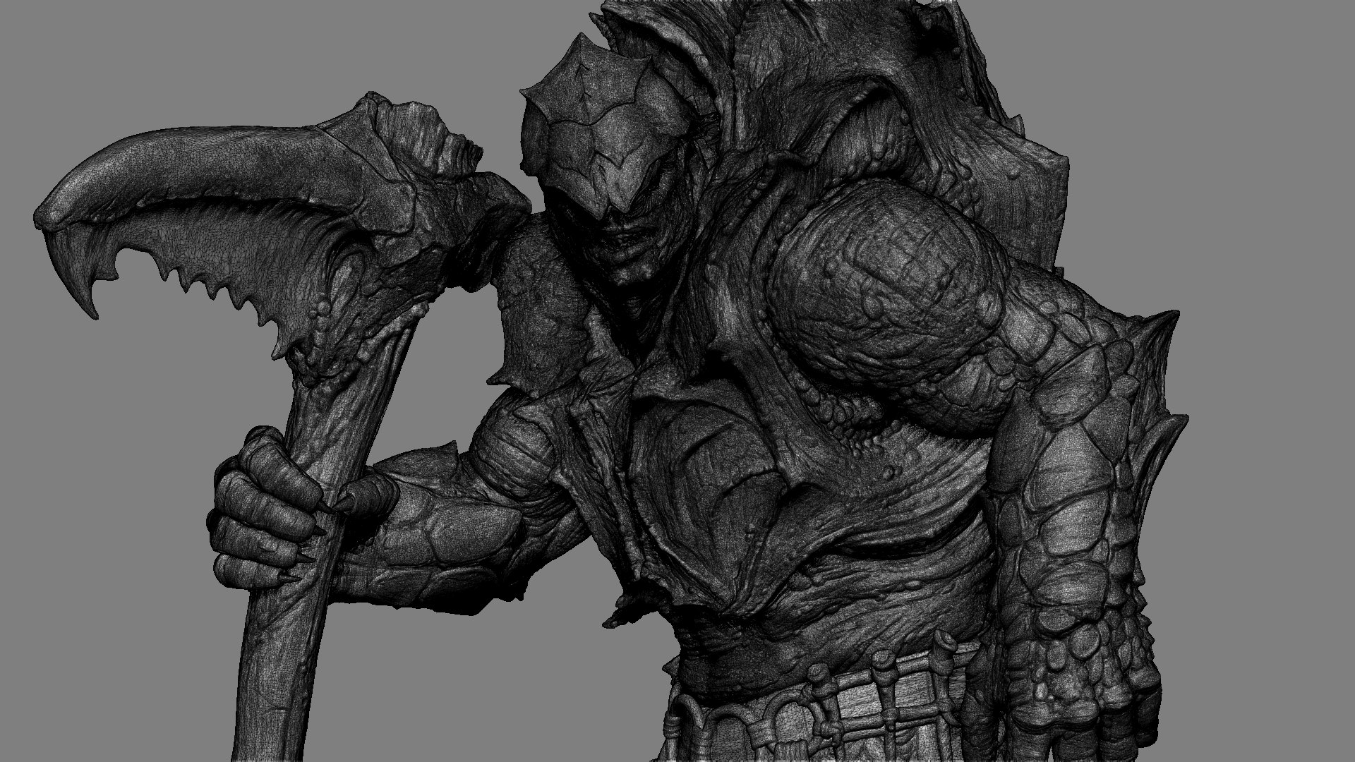 3D Turtle Barbarian 3D Print - TurboSquid 2015360