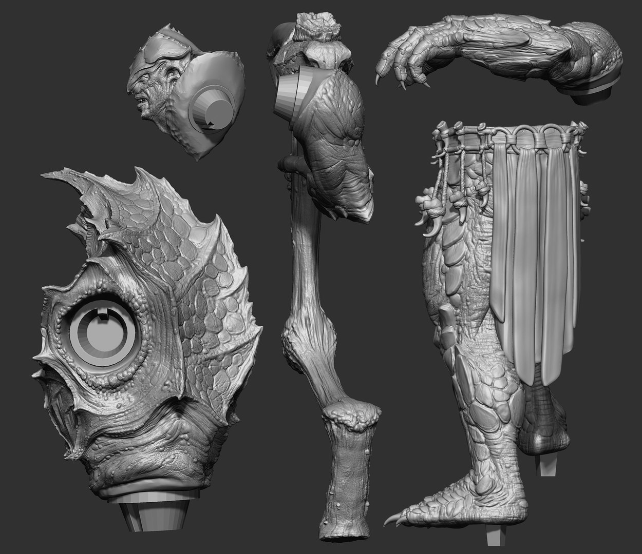 3D Turtle Barbarian 3D Print - TurboSquid 2015360