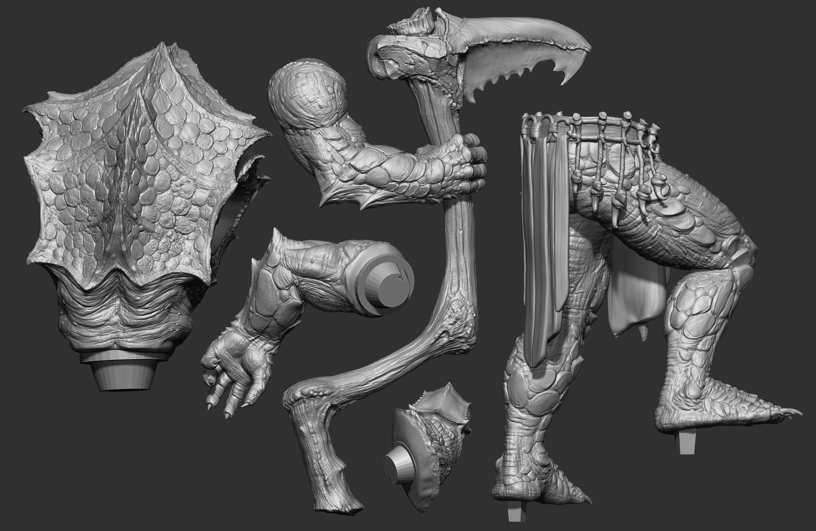 3D Turtle Barbarian 3D Print - TurboSquid 2015360