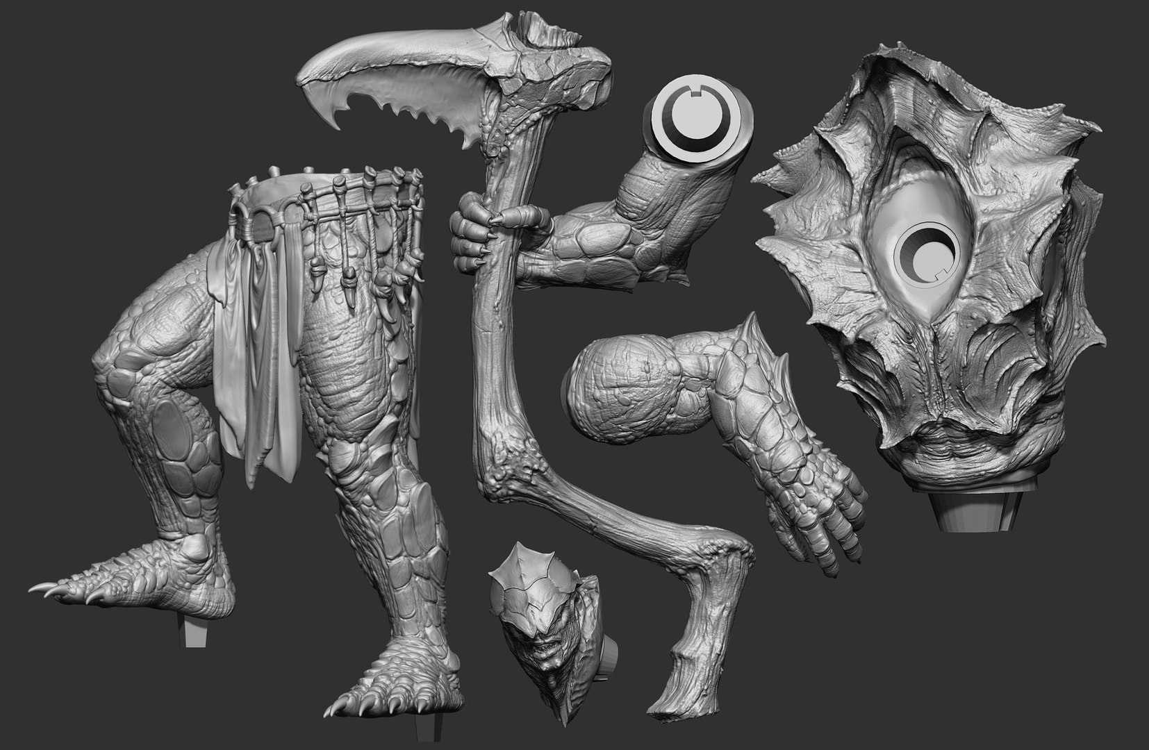 3D Turtle Barbarian 3D Print - TurboSquid 2015360