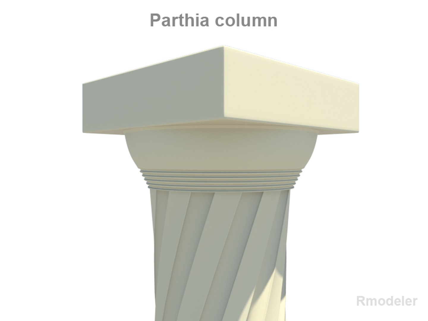 column parthia 3ds
