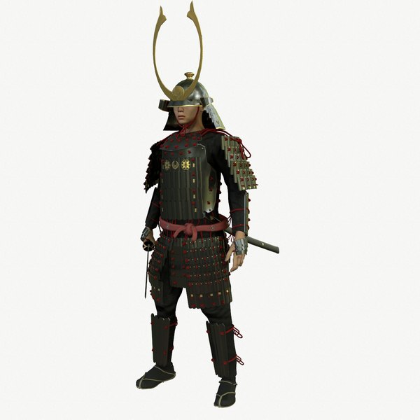 Blender Samurai Models | TurboSquid