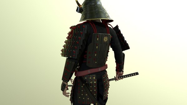 3D samurai - TurboSquid 1677637