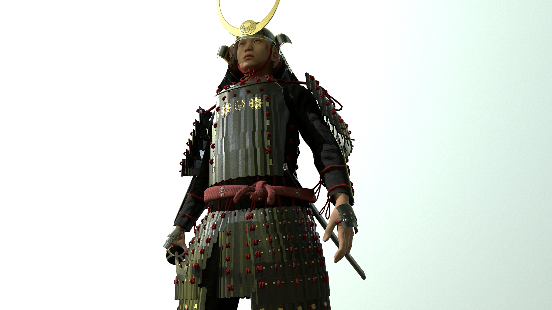 3D samurai - TurboSquid 1677637