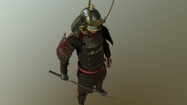 3D samurai - TurboSquid 1677637