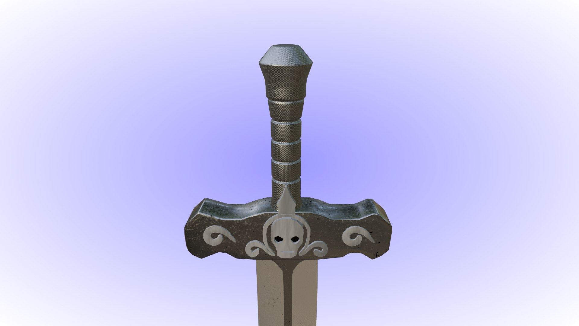 3D Low Poly Sword Model Model - TurboSquid 2232449