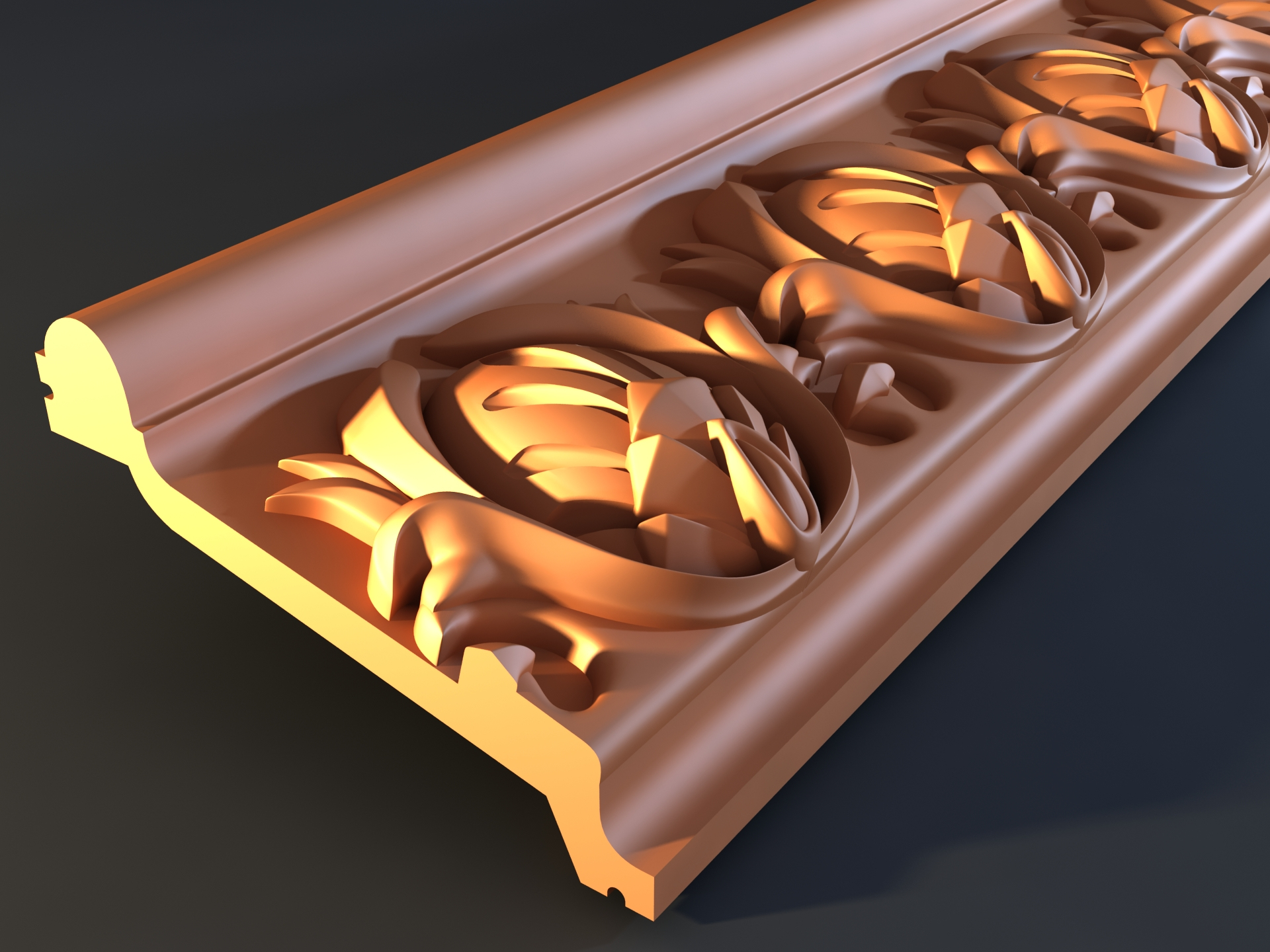 3d cornice mold decor