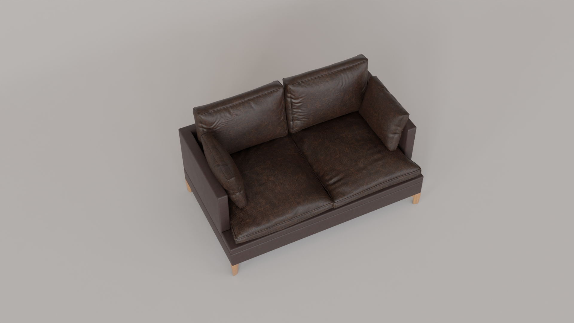 Leather Sofa 3D Model - TurboSquid 2139409