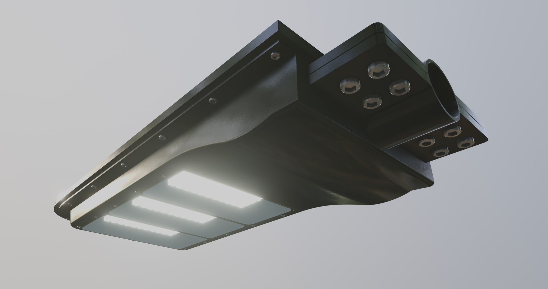 Poles Solar Energy Lamp 100W 3D Model - TurboSquid 2063954