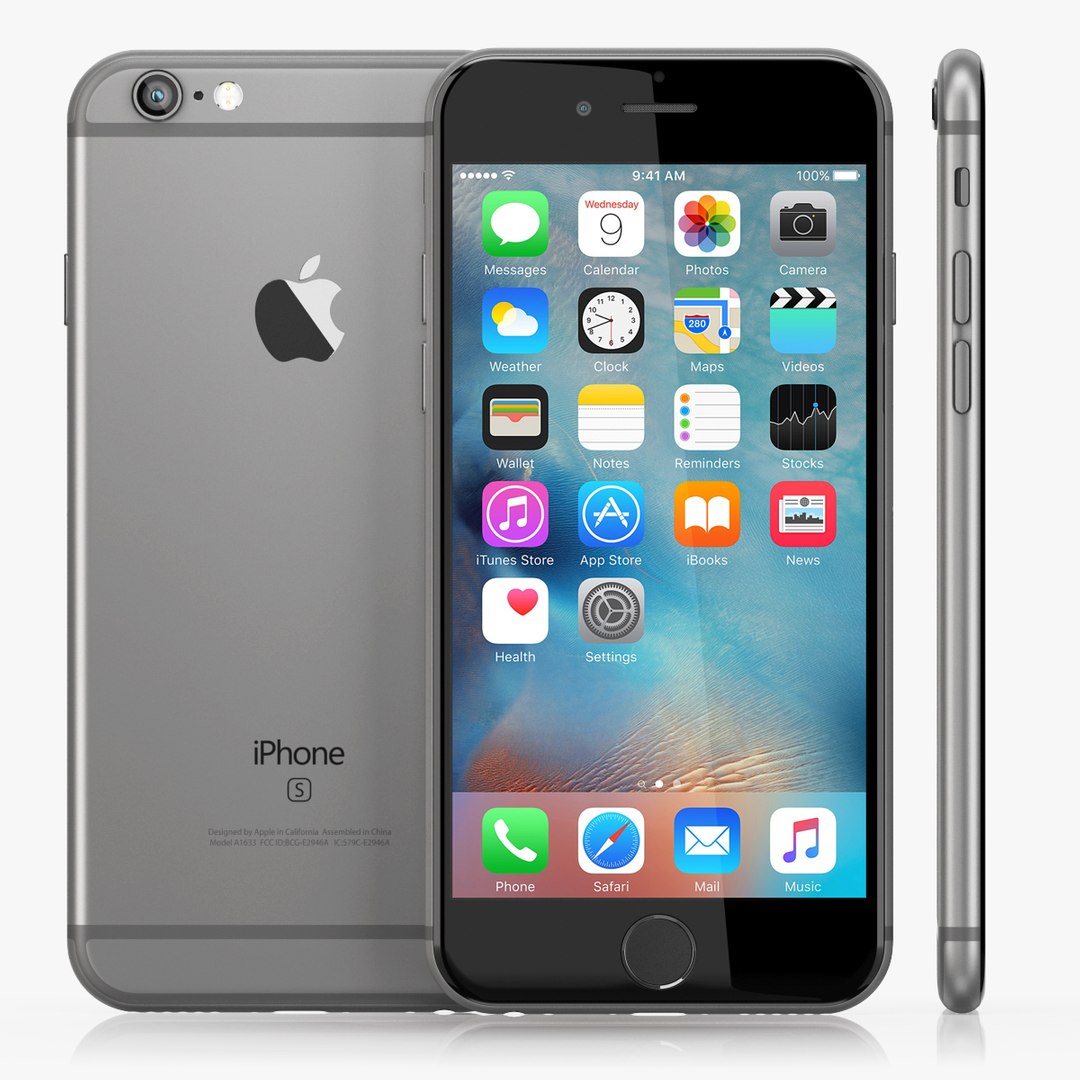 iphone 6s colors 3d lwo