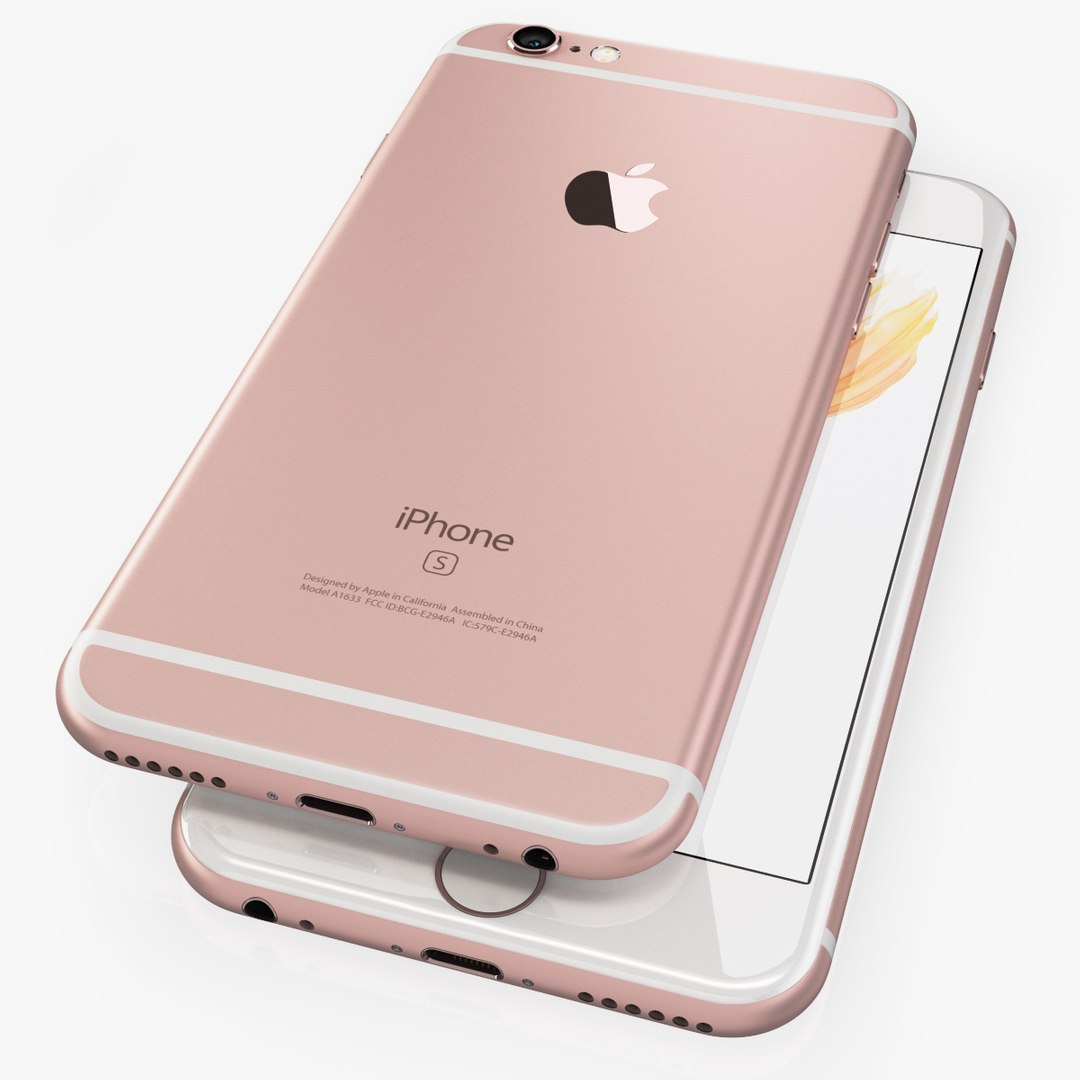 iphone 6s colors 3d lwo