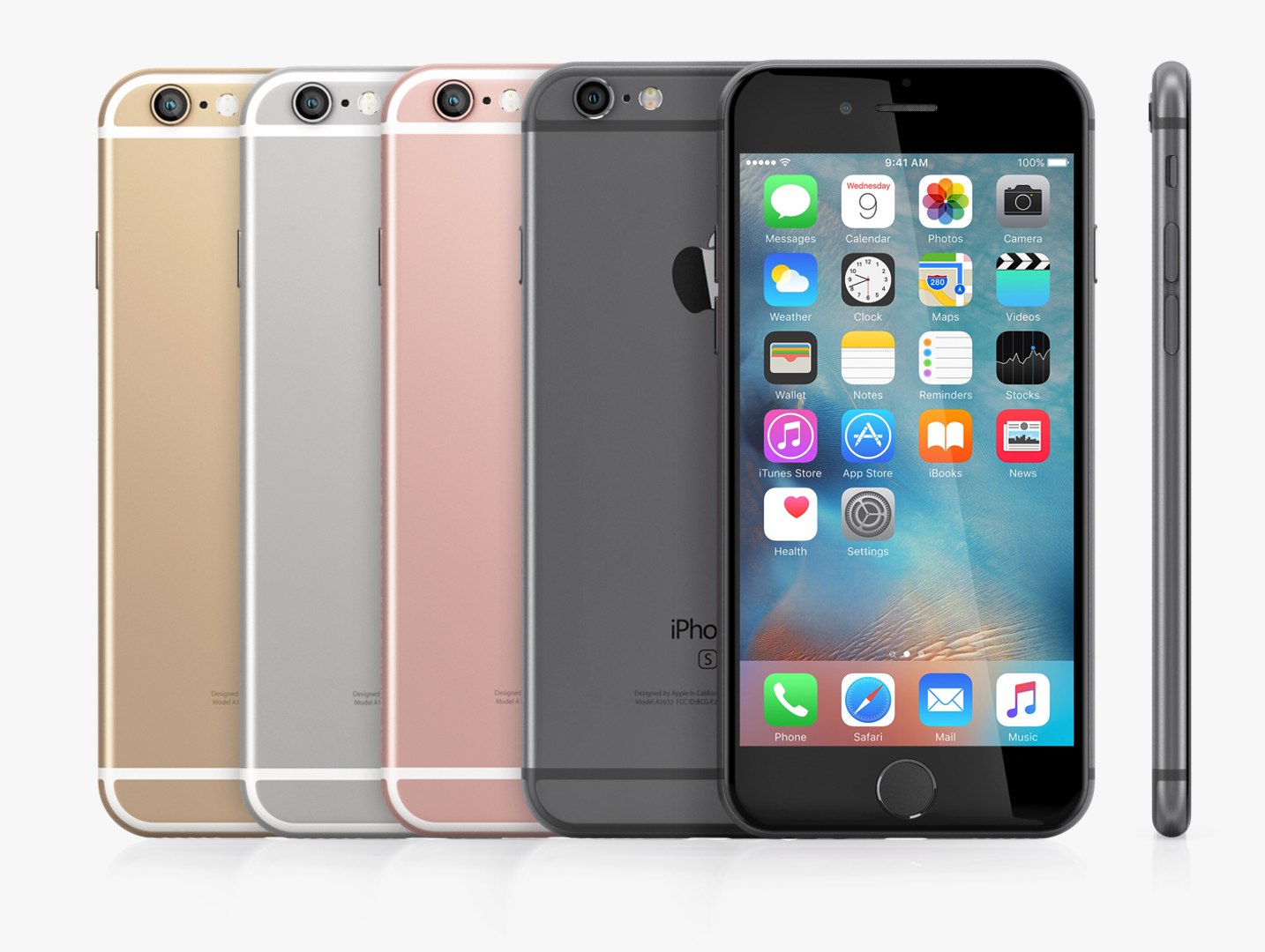 Iphone 6s Colors 3d Lwo