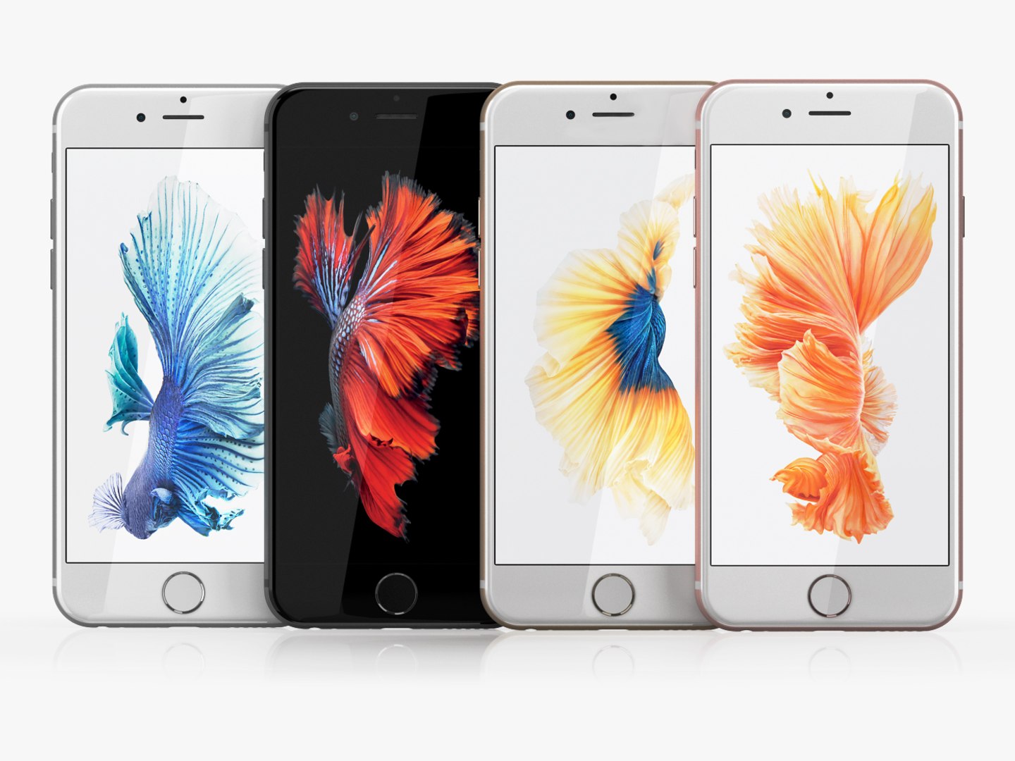 Iphone 6s Colors 3d Lwo