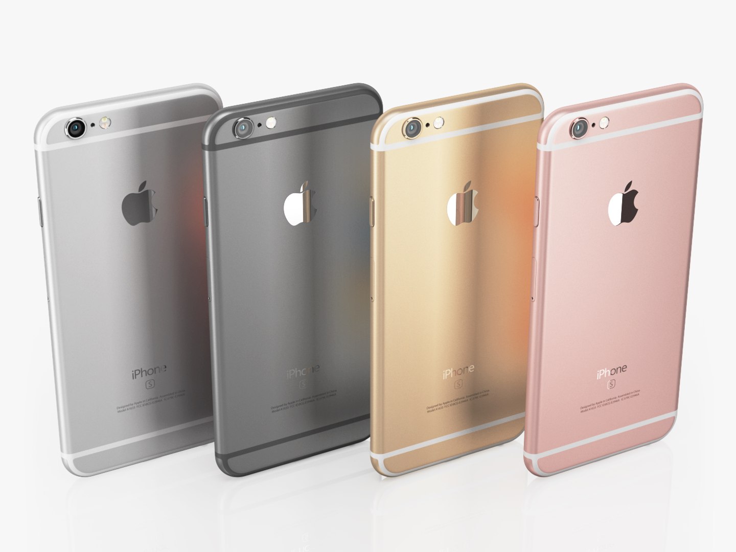 Iphone 6s Colors 3d Lwo