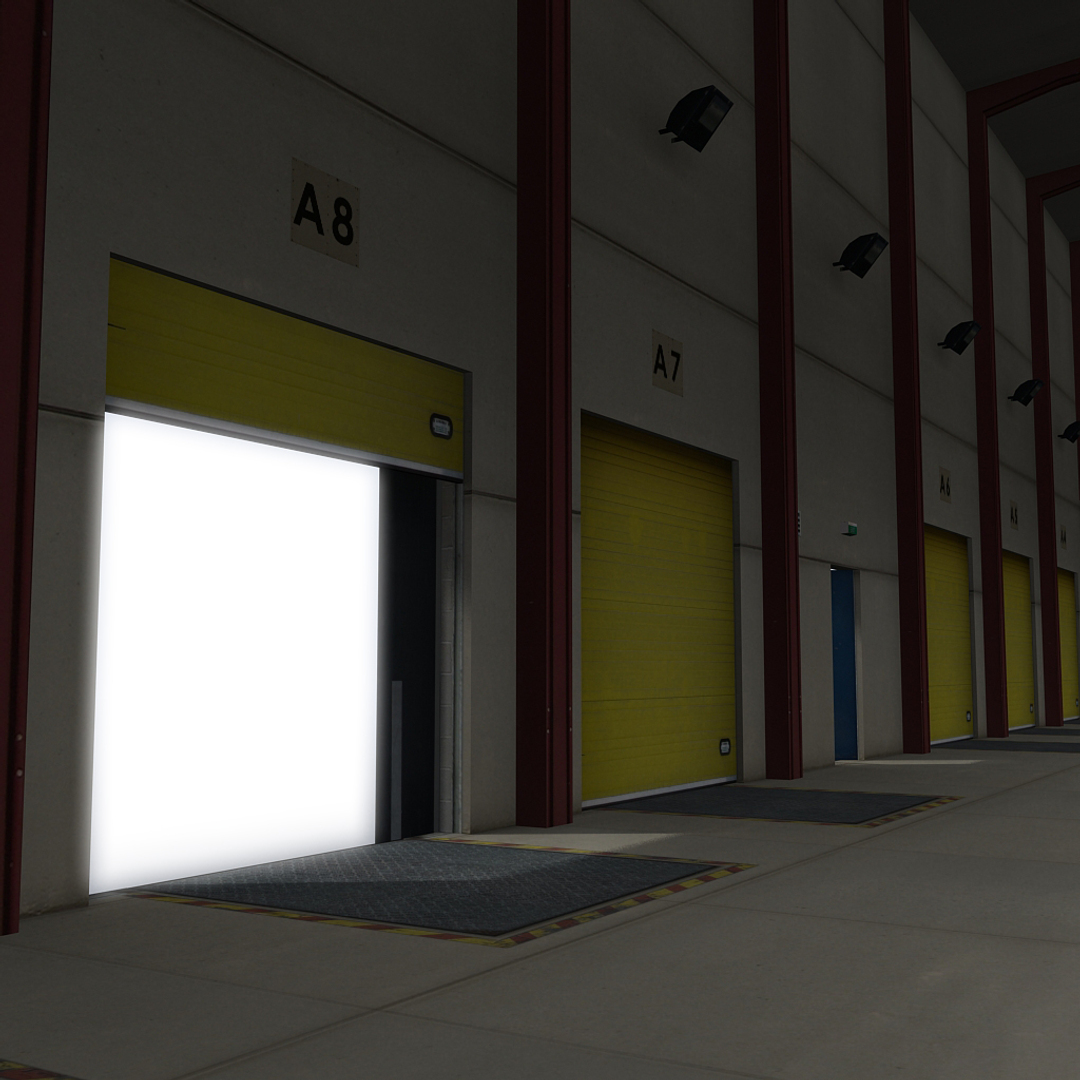 modular logistics building 1 3ds