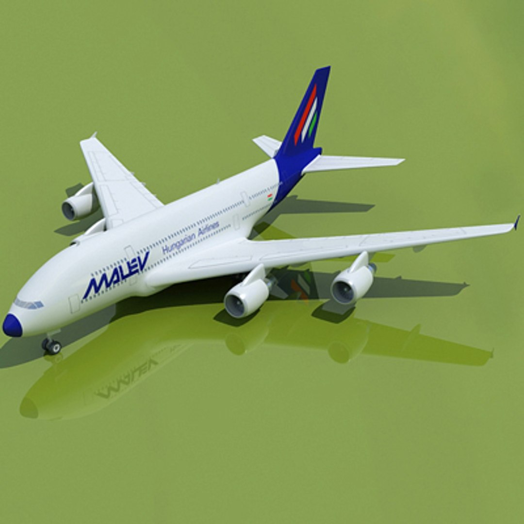 3d Airbus A380