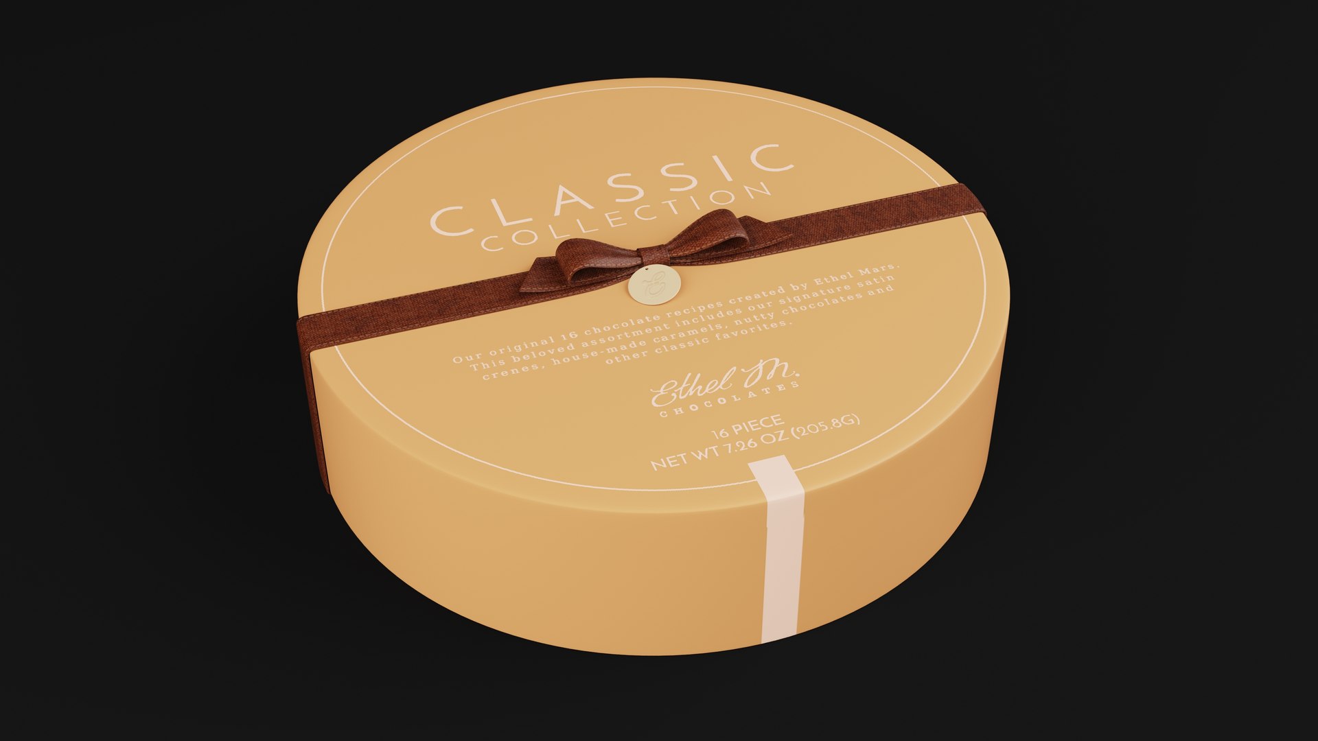 3D Box Of Ethel M Chocolate - TurboSquid 2071149