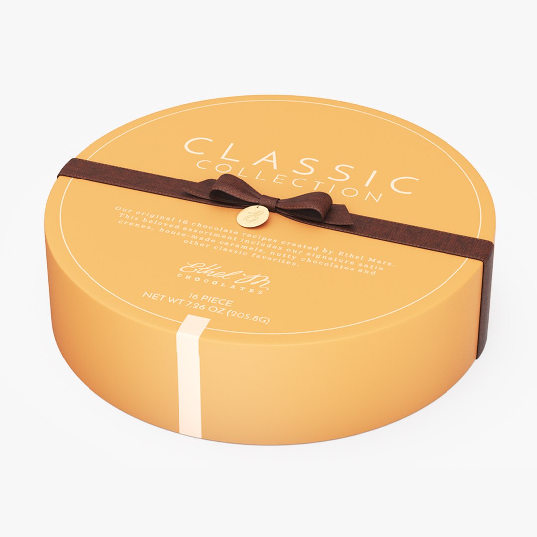3D Box of Ethel M Chocolate - TurboSquid 2071149