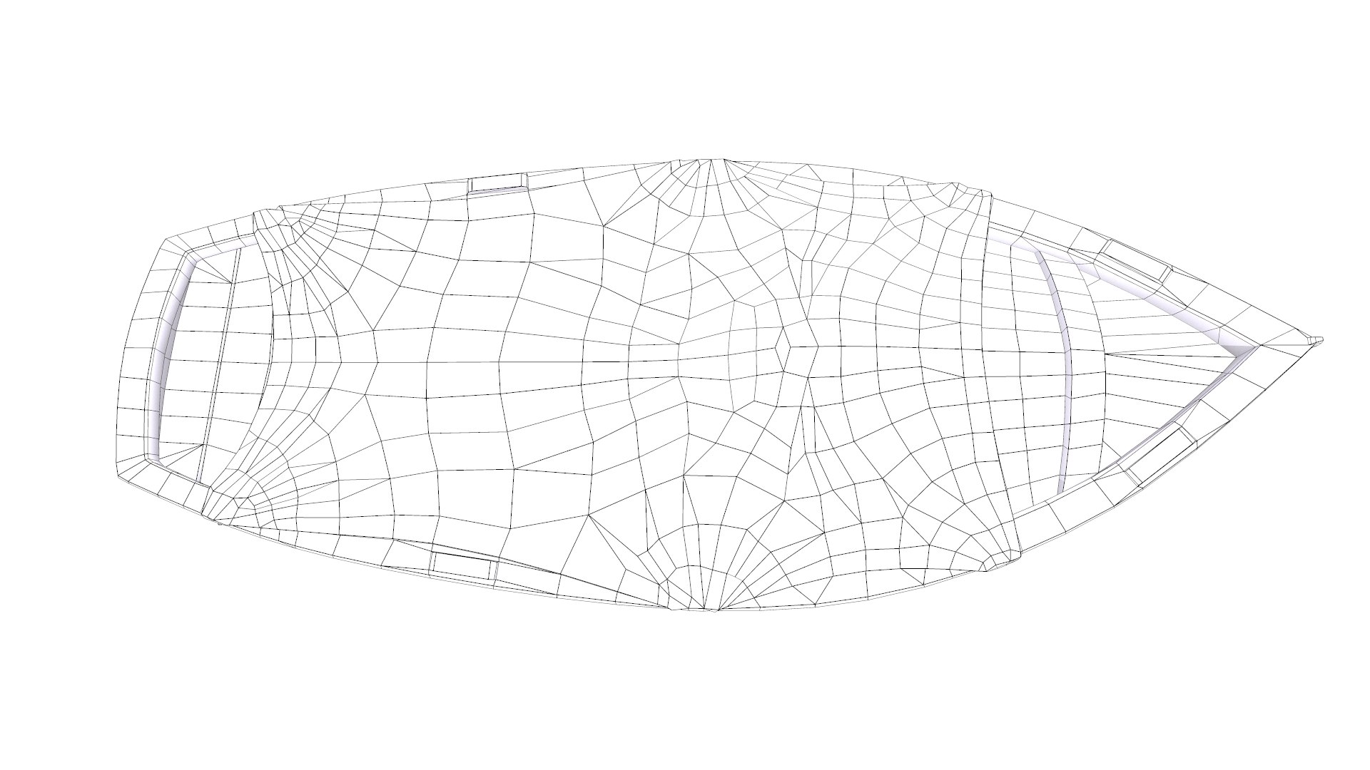 Small Covered Boat Low-poly PBR 3D model - TurboSquid 1971813