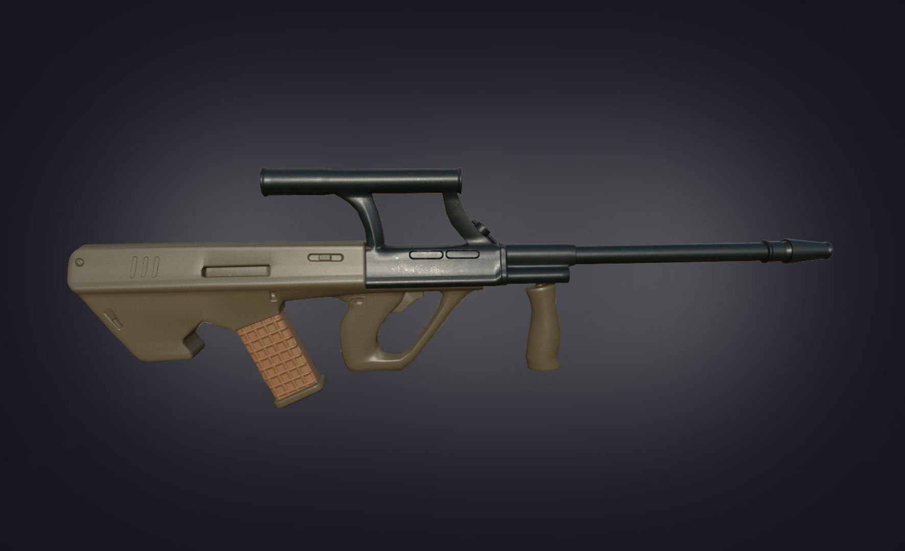 Aug Rifle 3D Model - TurboSquid 1470319