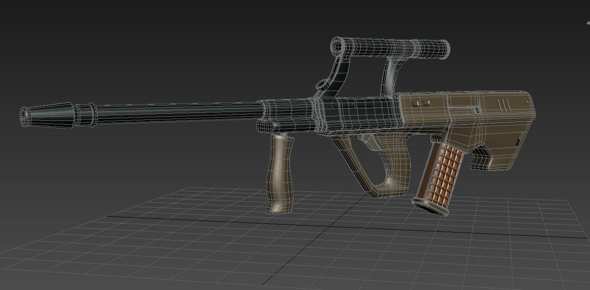 Aug Rifle 3D Model - TurboSquid 1470319