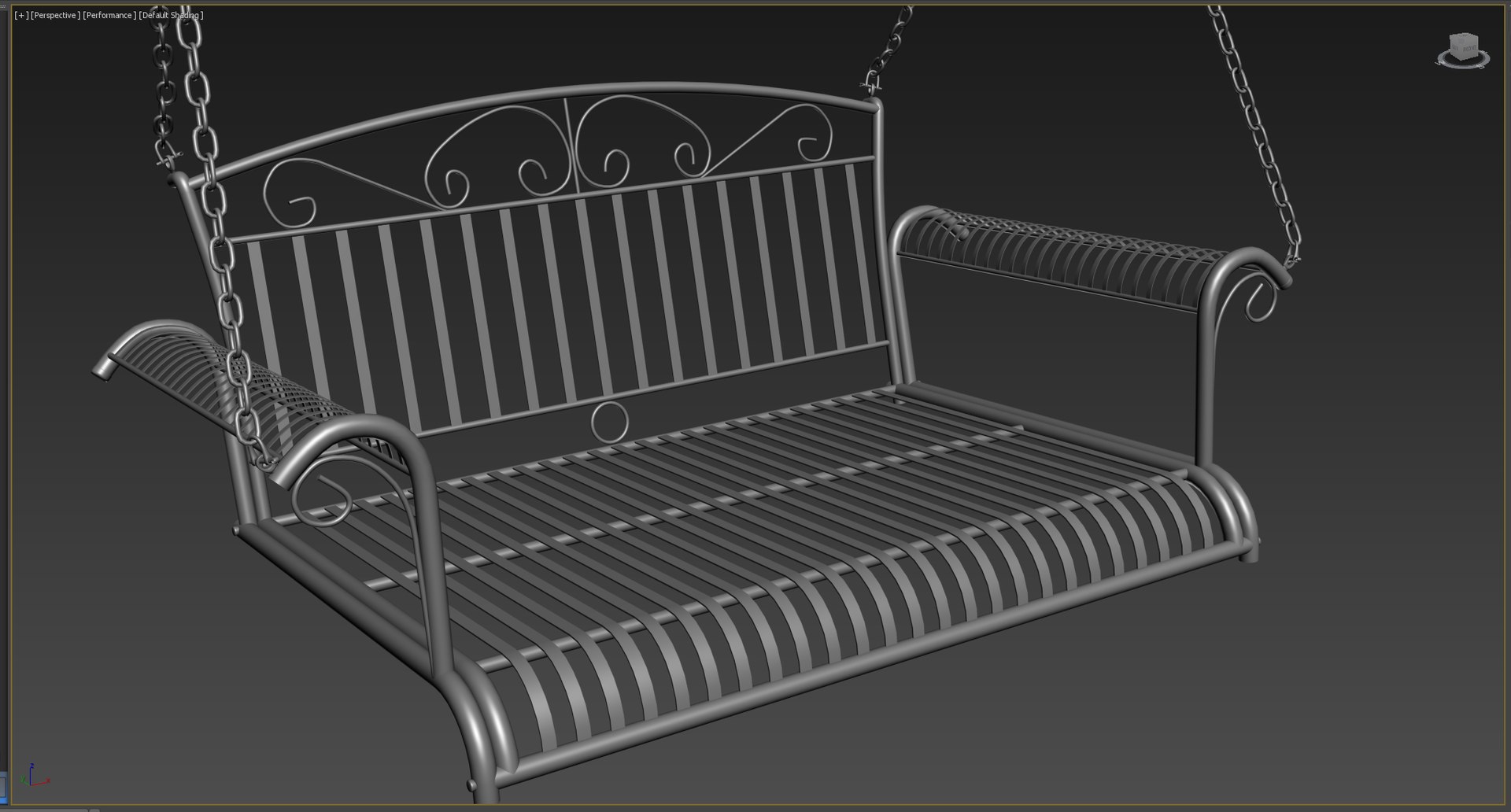 Swing 3D model - TurboSquid 1819515
