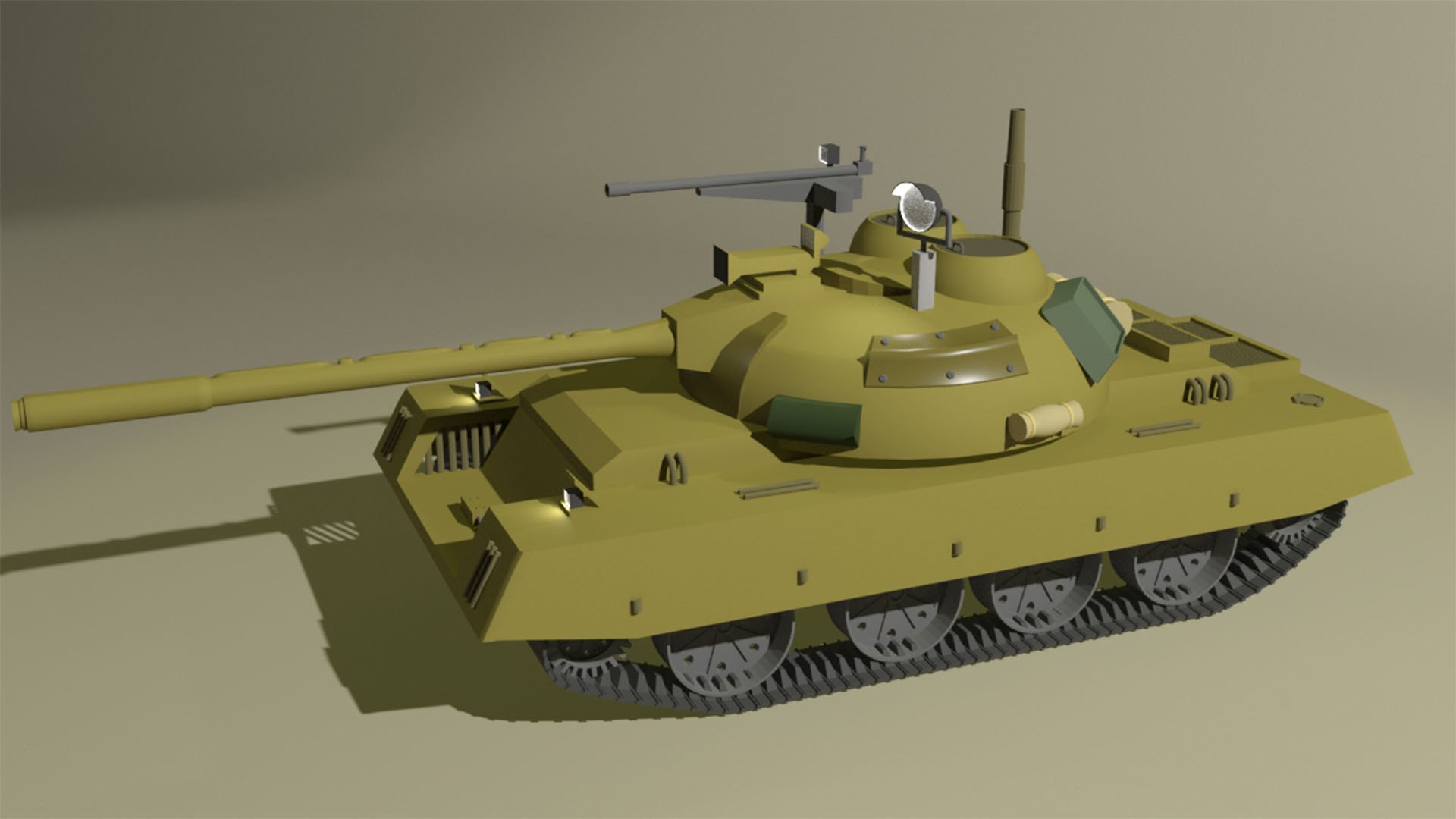 3D Tank Model - TurboSquid 1964758