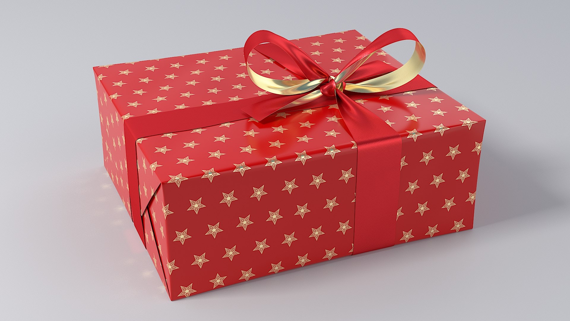 3D Realistic Christmas Present 01 - TurboSquid 1971130
