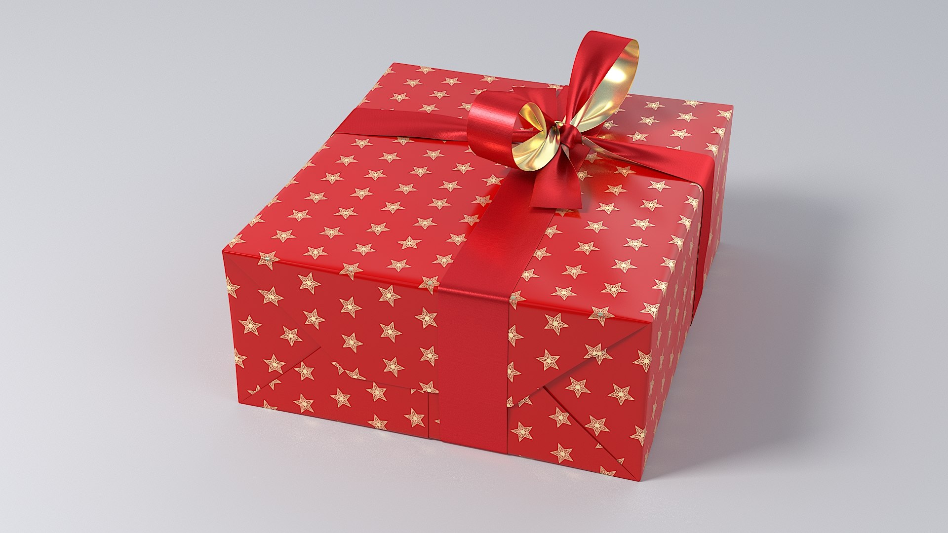 3D Realistic Christmas Present 01 - TurboSquid 1971130