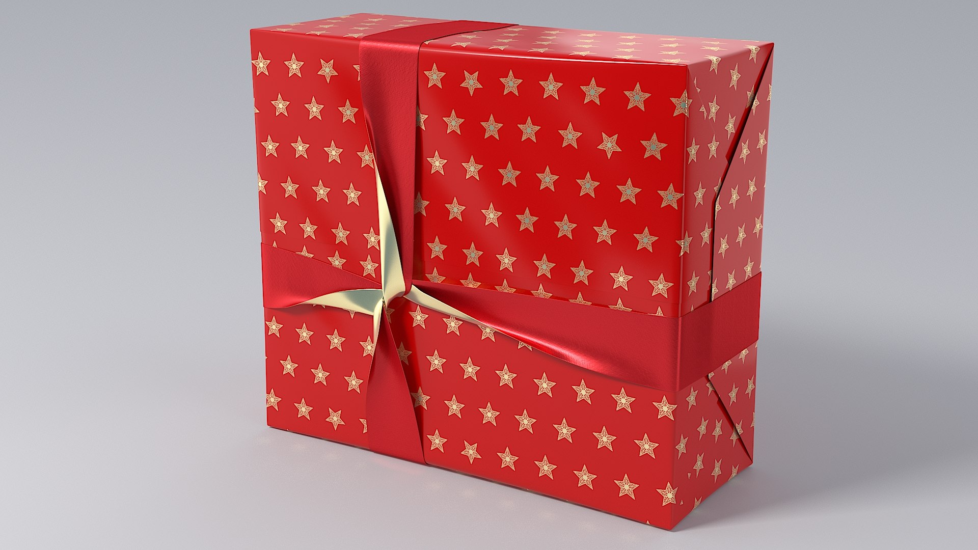 3D Realistic Christmas Present 01 - TurboSquid 1971130