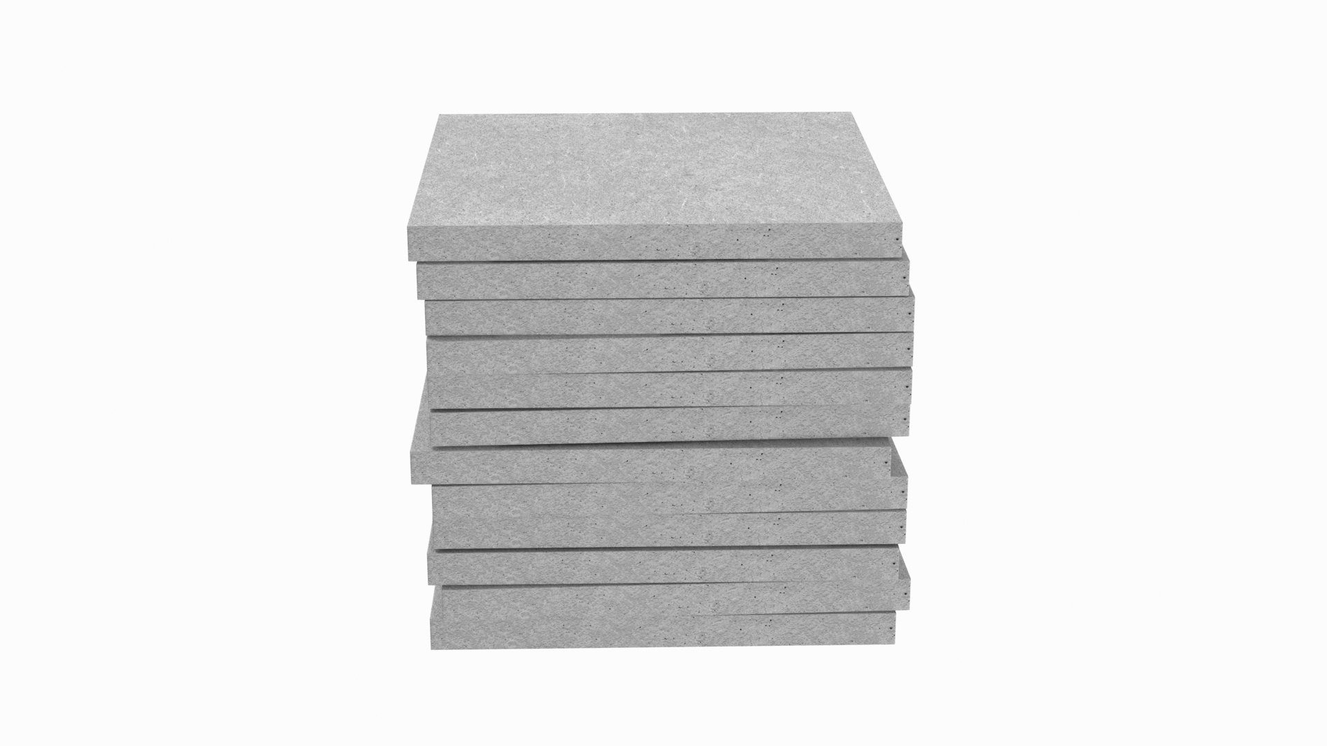 3D Concrete Slabs Model - TurboSquid 2311538