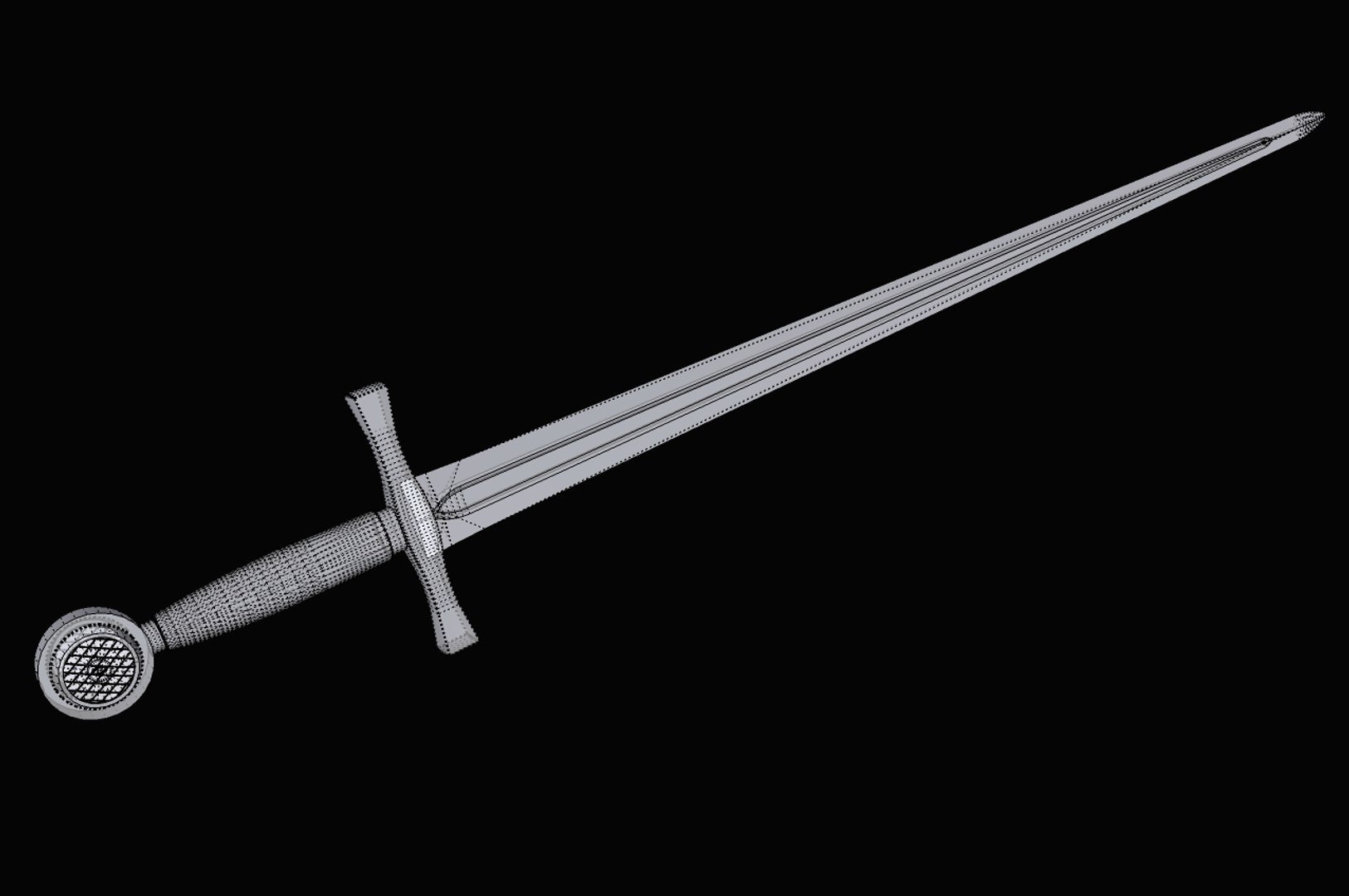 Excalibur Sword 3D Model - TurboSquid 1404376