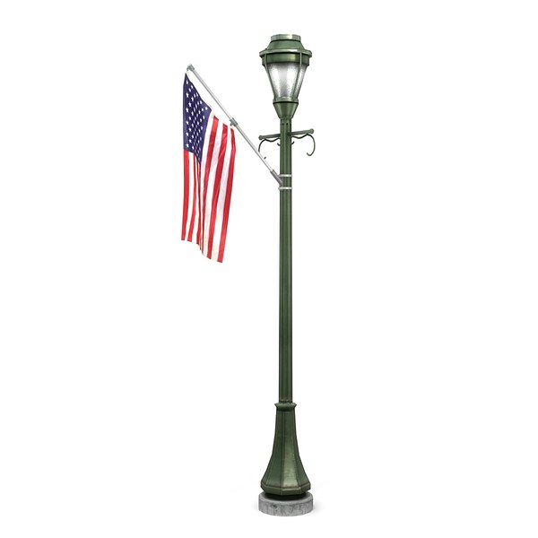 3D lamp post - TurboSquid 1392289