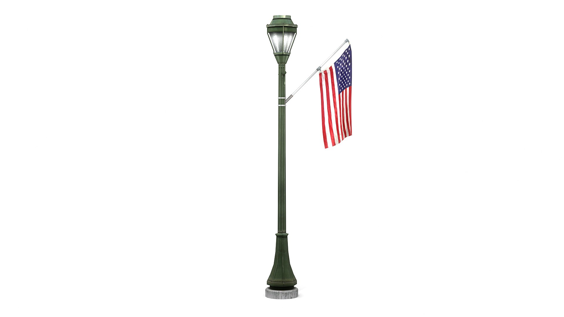 3D Lamp Post - TurboSquid 1392289