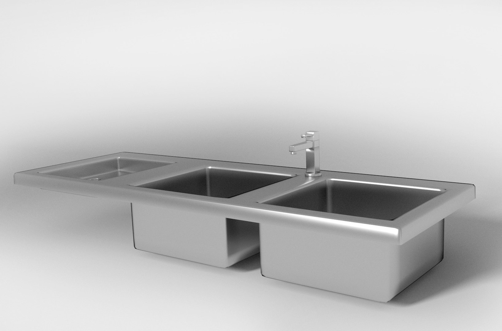 Sink Tap 3d Model