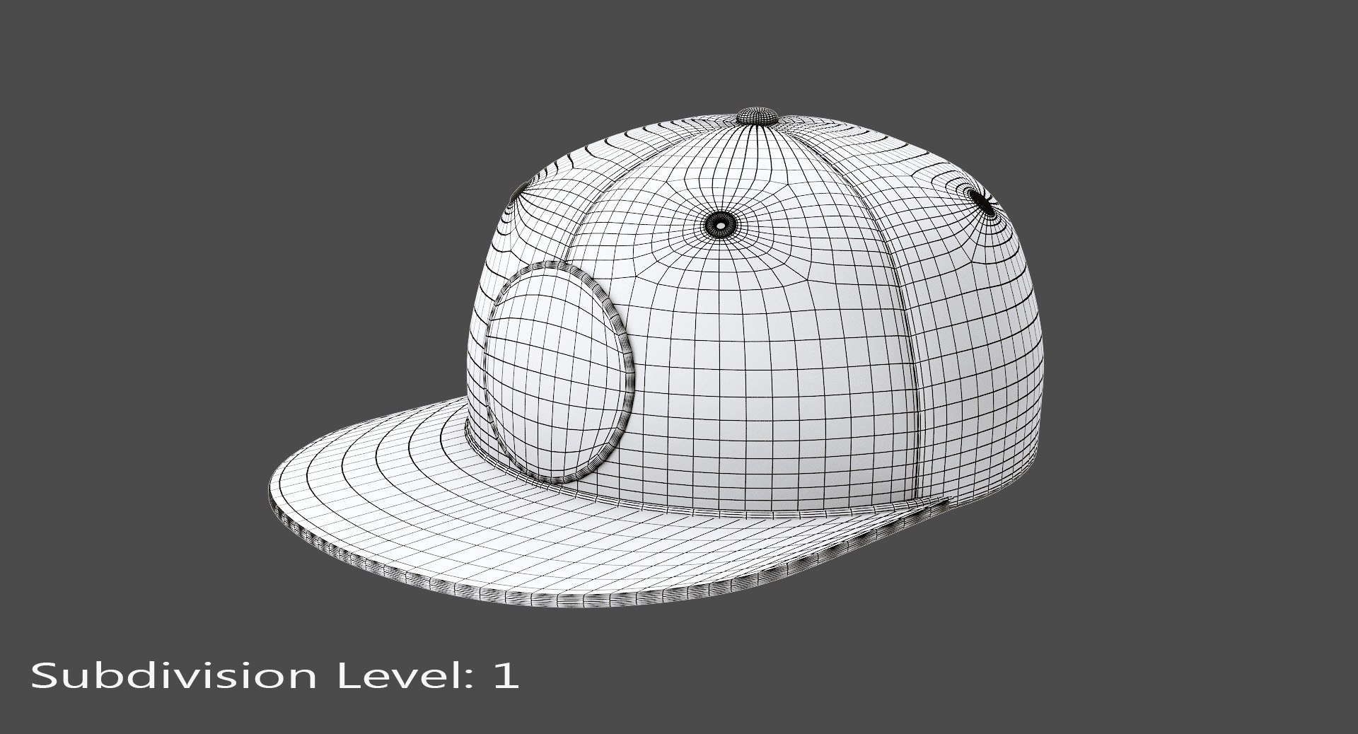 Snapback Baseball Cap 3D Model - TurboSquid 1428483