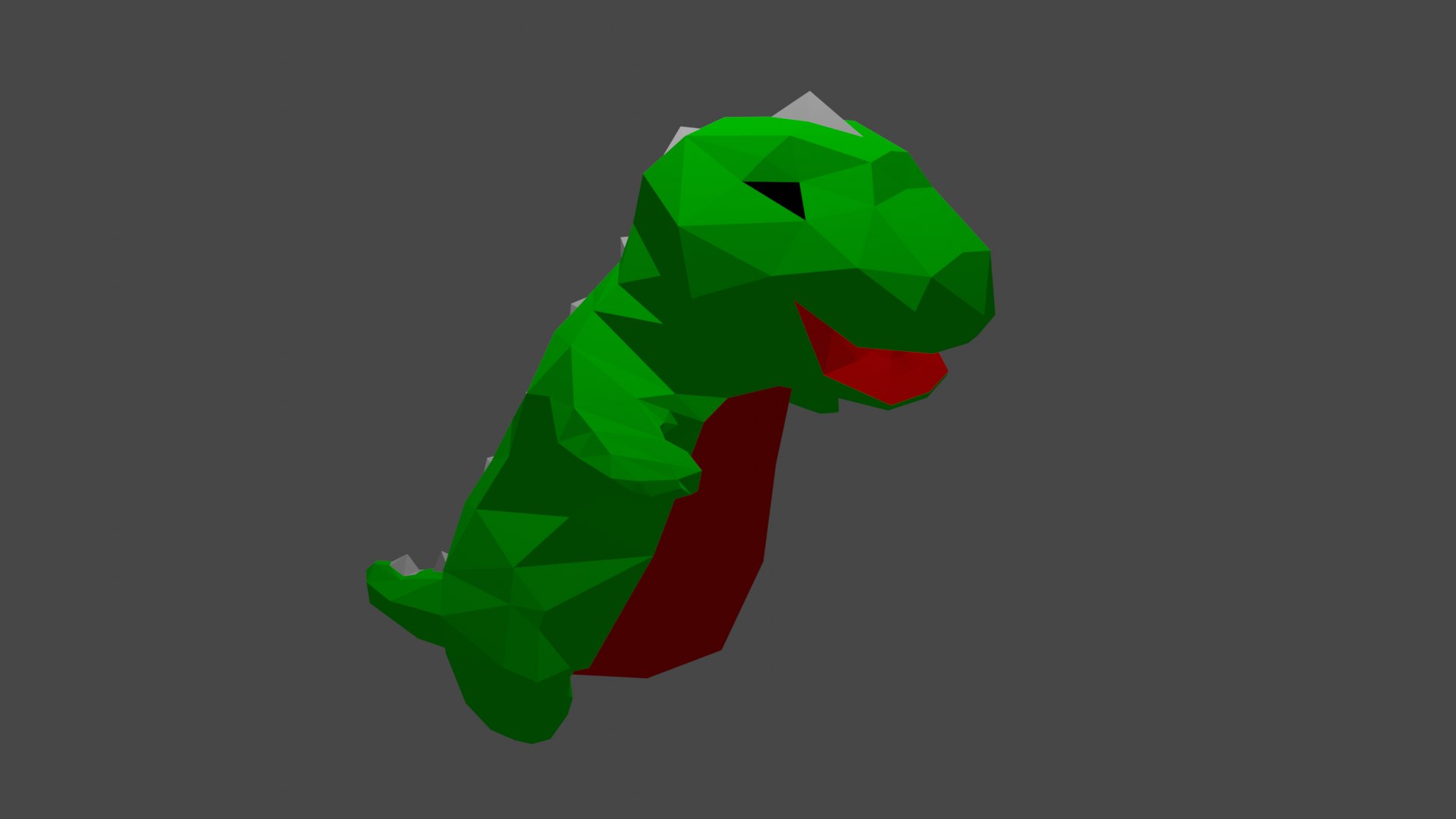 3D Low-Poly Dino Model - TurboSquid 1973369