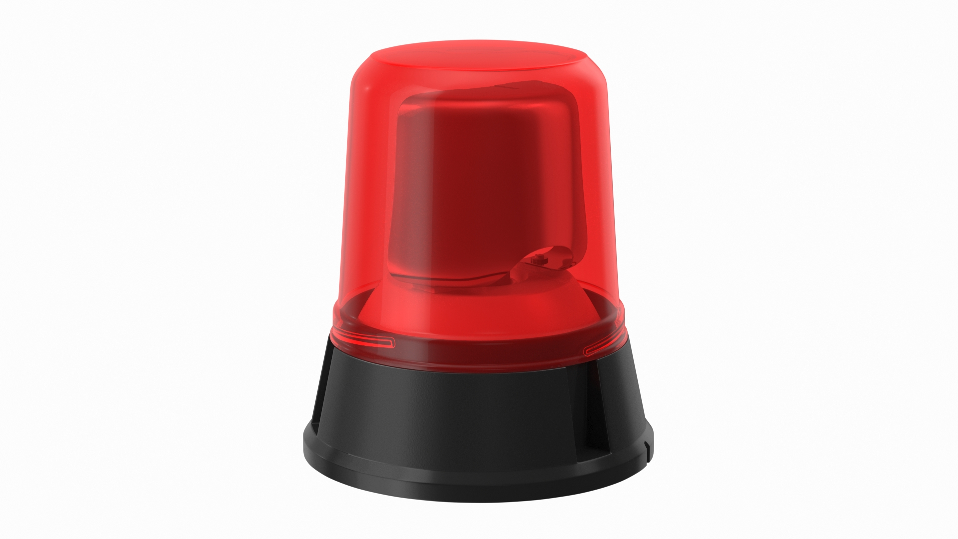 3D Flashing Rotating Beacon Red Model - TurboSquid 1872197