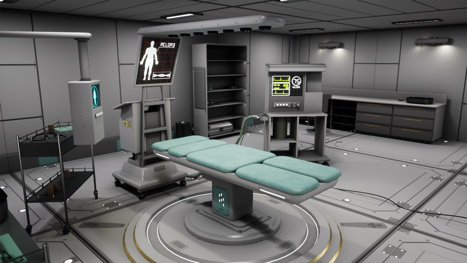 SciFi Space Medical Room 3D - TurboSquid 2136888